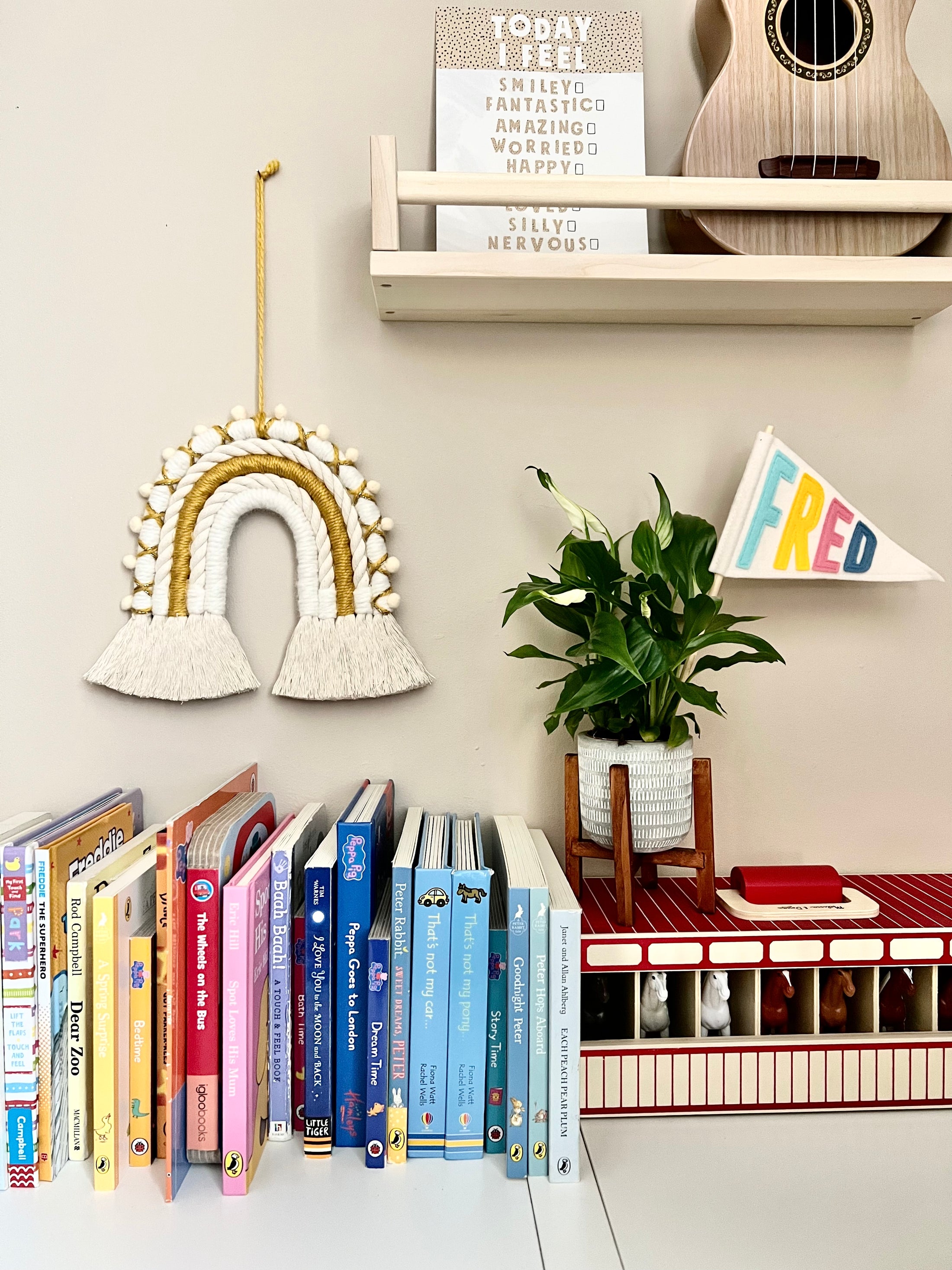 Fancy Rainbow Wall Hanging – Fred and Pearl Gifts