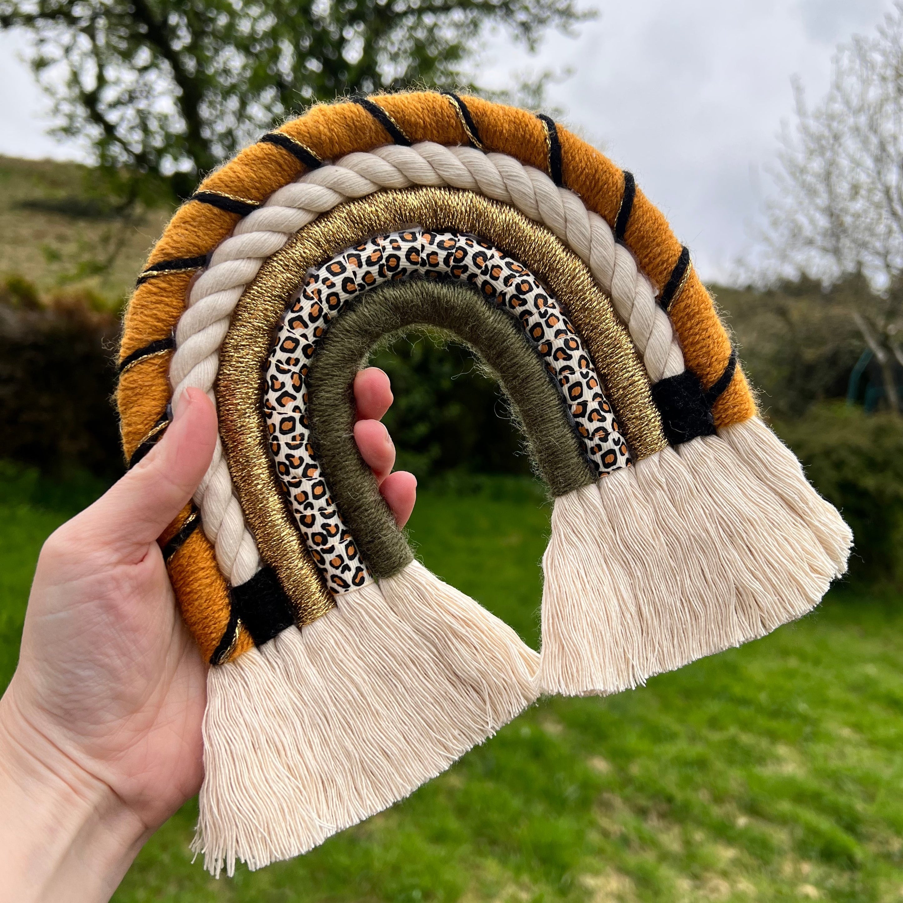 Fancy Rainbow Wall Hanging – Fred and Pearl Gifts